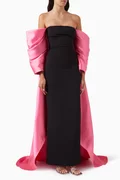 Buy Solace London Pink Kyla Maxi Dress Online for Women | Ounass Kuwait