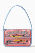 Buy Staud Pink Tommy Beaded Staudines Shoulder Bag for Women in Kuwait ...