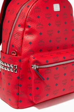 mcm backpack red men
