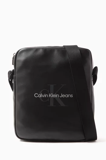 Calvin klein leather crossbody store