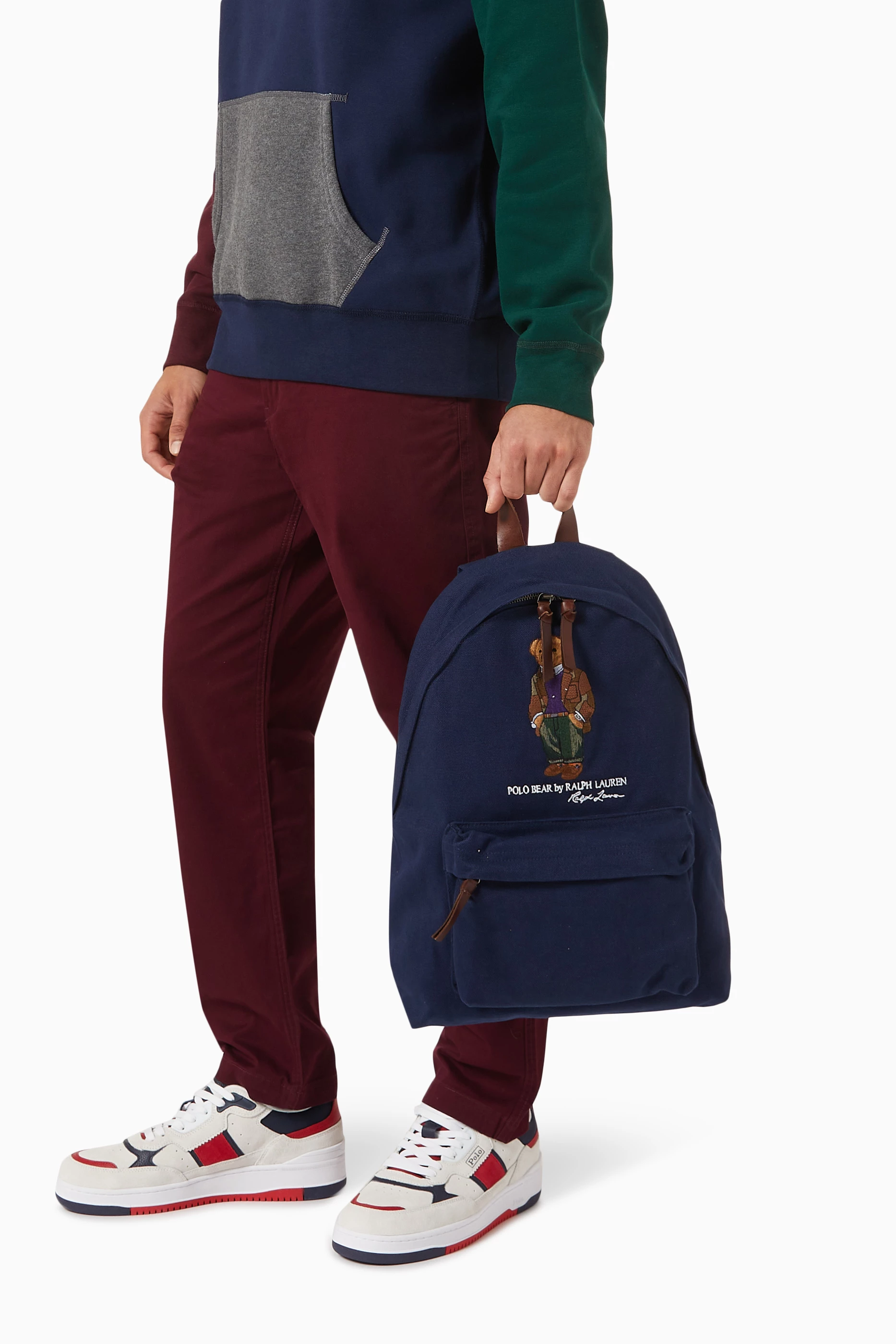 polo backpack bear