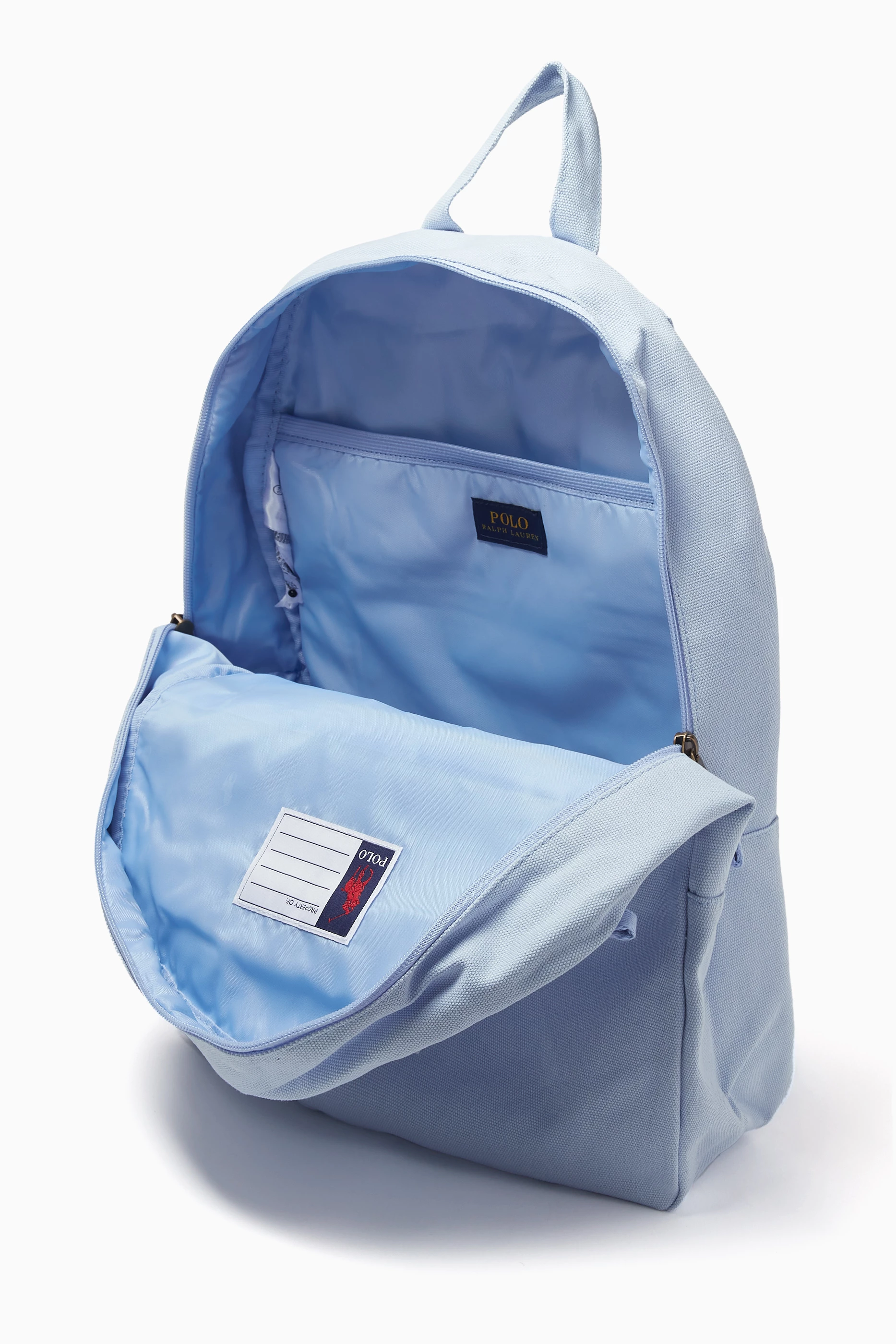 polo backpack blue